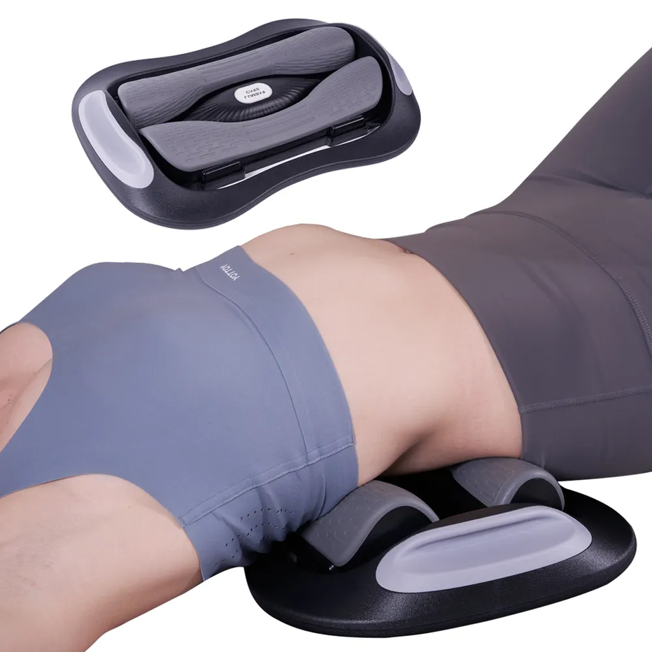 Siyaco New Lower Back Massager I Back Pain Lumbar Traction Device